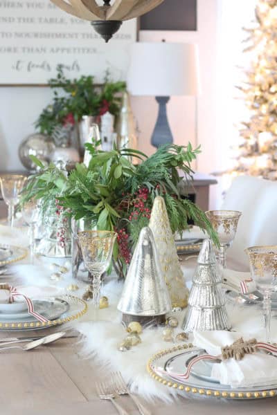 Festive Holiday Tablescape - Rooms For Rent blog