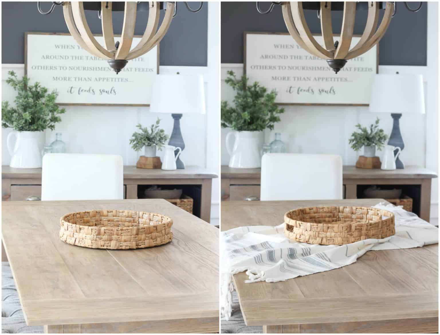 Vignettes in our Dining Room - Rooms For Rent blog