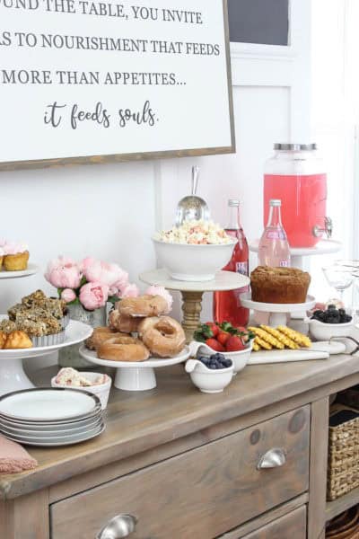 How to Style a Brunch Buffet - Rooms For Rent blog
