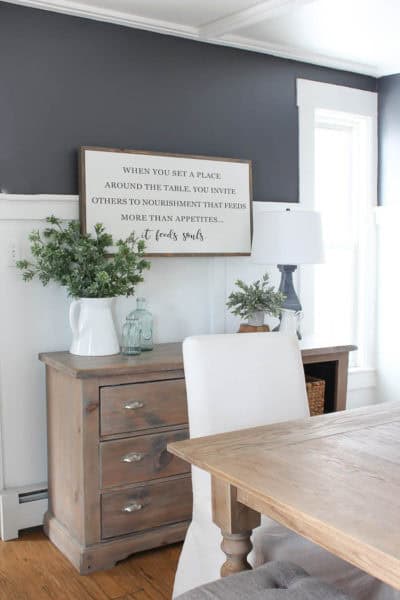 Vignettes in our Dining Room - Rooms For Rent blog