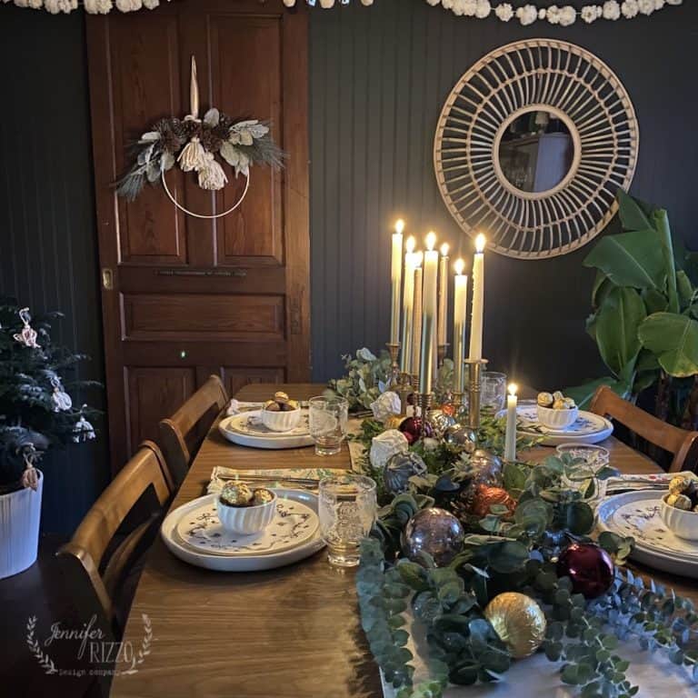 Festive Christmas Tablescape - Rooms For Rent blog