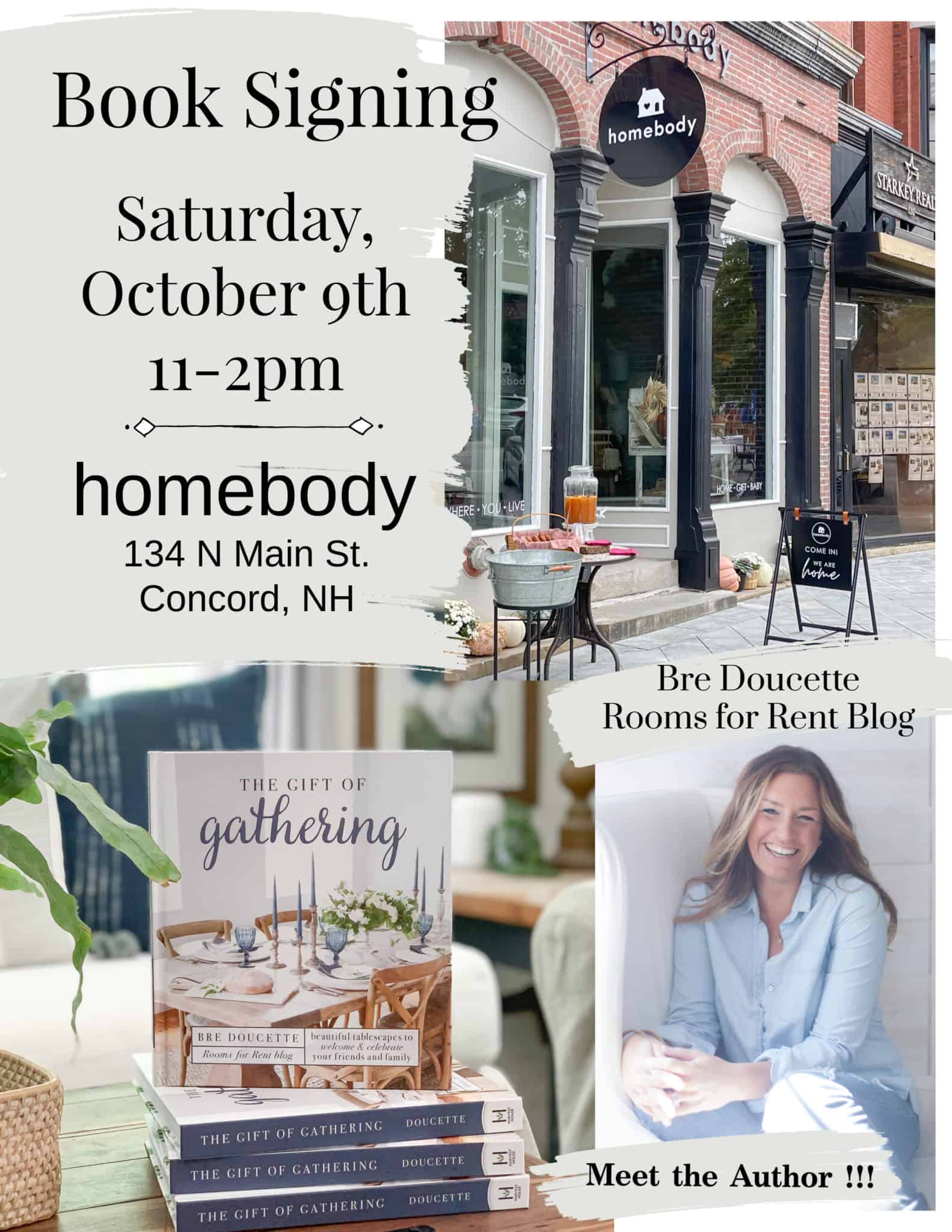 Upcoming Book Signing Event! - Rooms For Rent blog